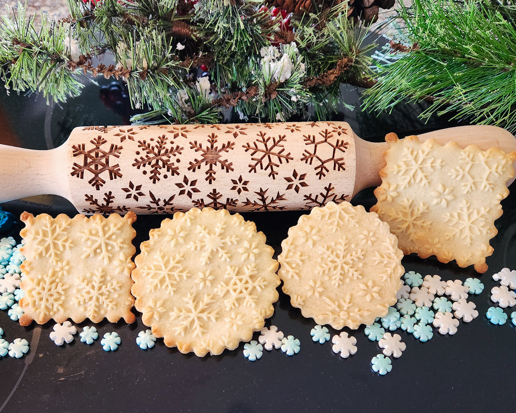 Embossed Rolling Pins – Impress! Bakeware